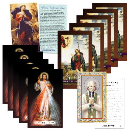 Shop for Packs of Catholic Prayer Cards and Bulk Holy Cards ...