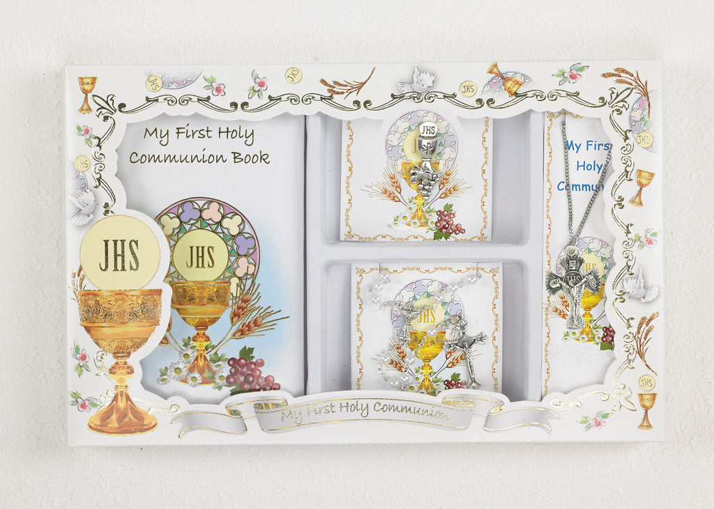 First Holy Communion 5 piece Girl's Gift Set – CatholicShop.com