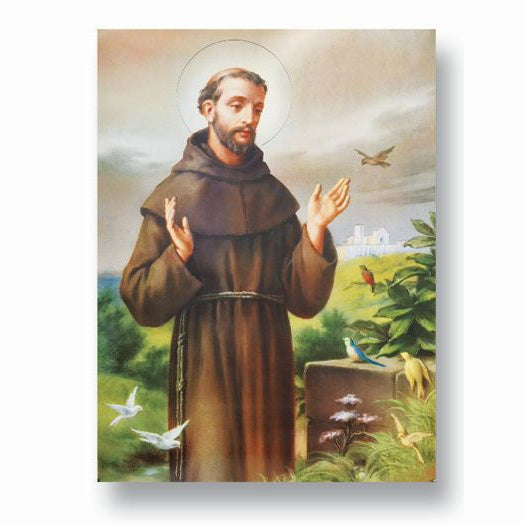 Saint Francis Of Assisi 19X27 Poster – CatholicShop.com
