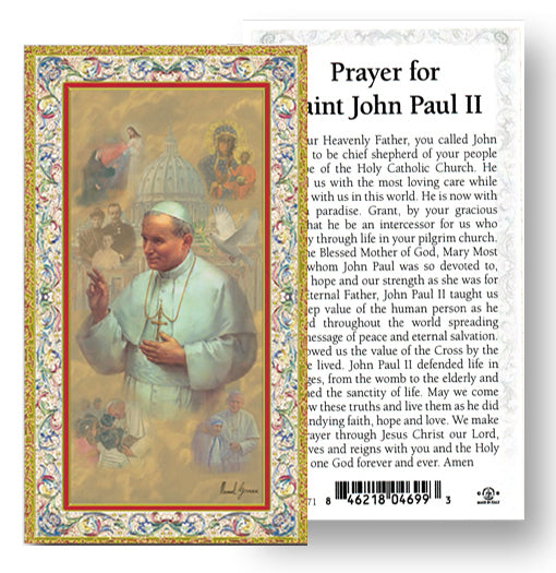 Saint John Paul II Holy Cards 100-Pack – CatholicShop.com