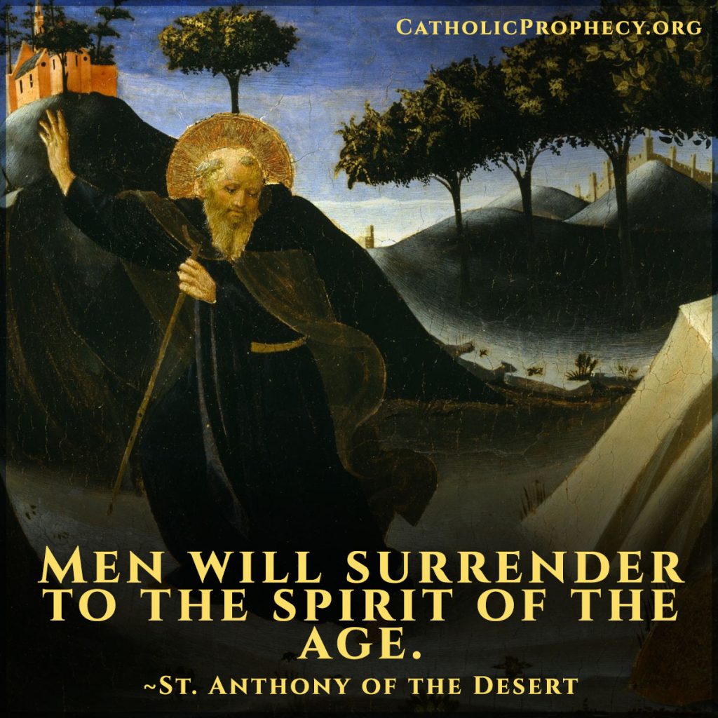 St. Anthony of the Desert Prophecy – CatholicShop.com