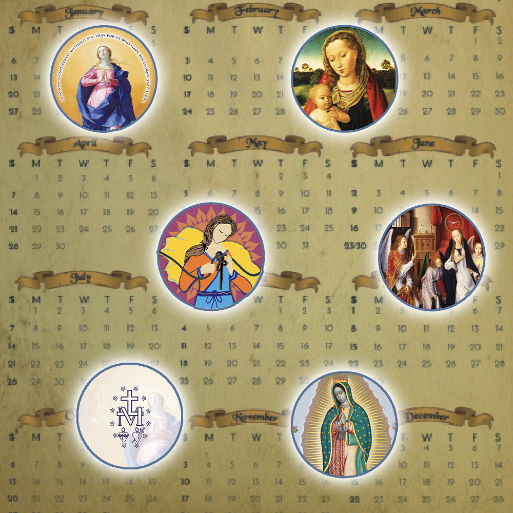 Catholic feast days of the Blessed Virgin Mary – CatholicShop.com