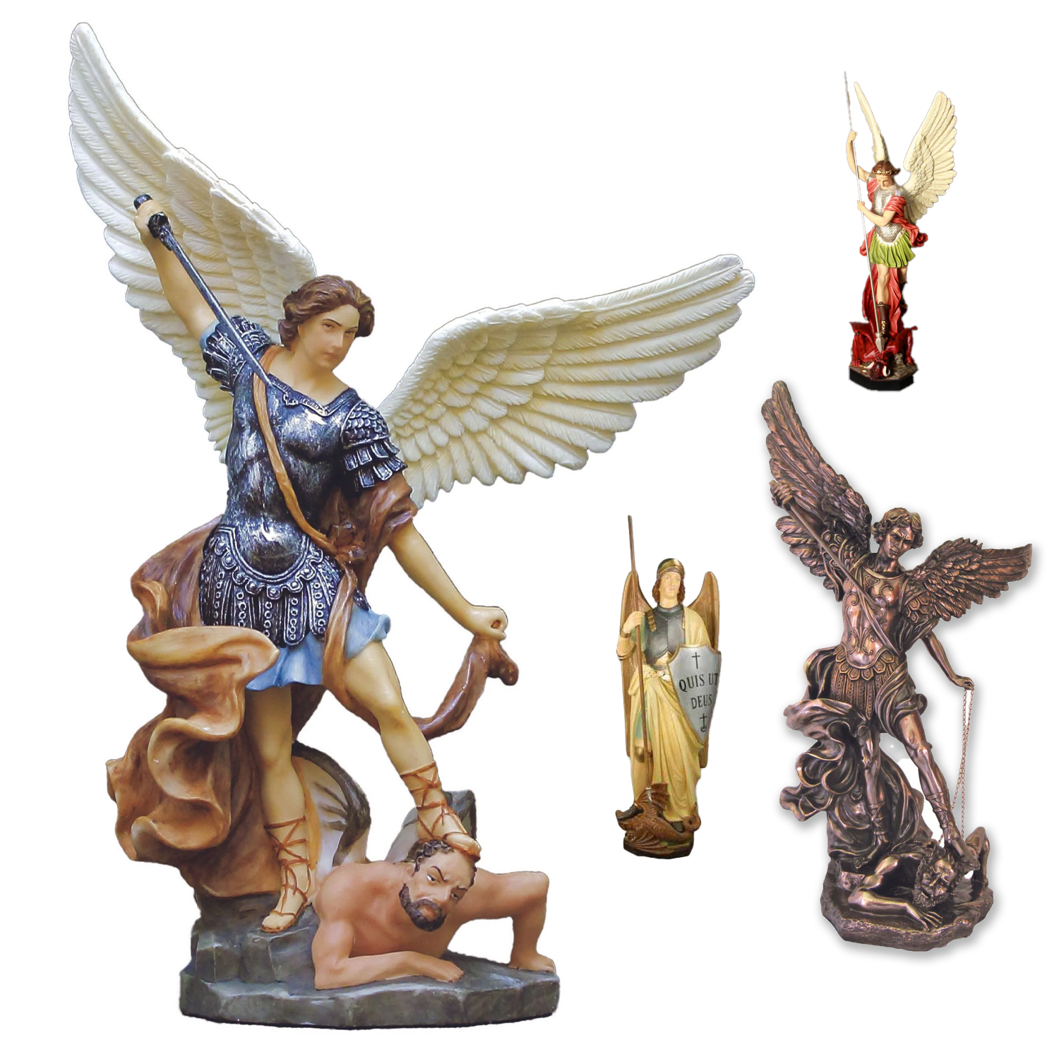 St. Michael the Archangel Statues and Figurines – CatholicShop.com