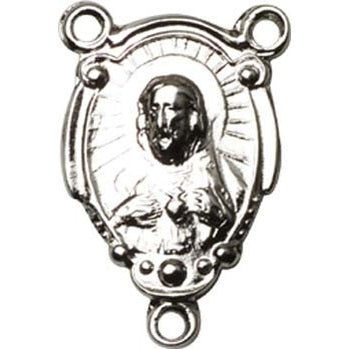 Silver Plate Scapular Rosary Center Rosary Center – CatholicShop.com