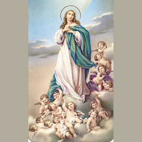 The Assumption Holy Card | CatholicShop.com
