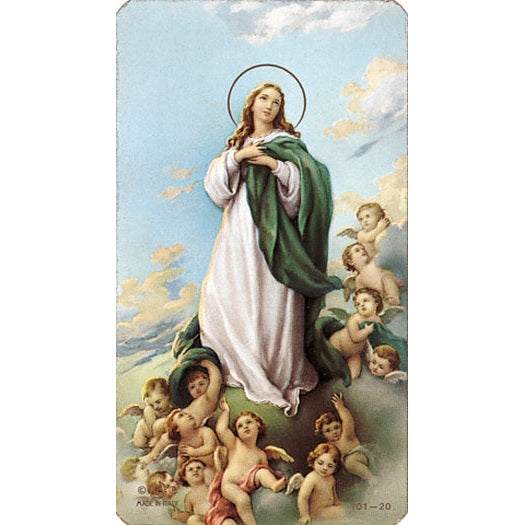 100-Pack - The Assumption Holy Card – CatholicShop.com