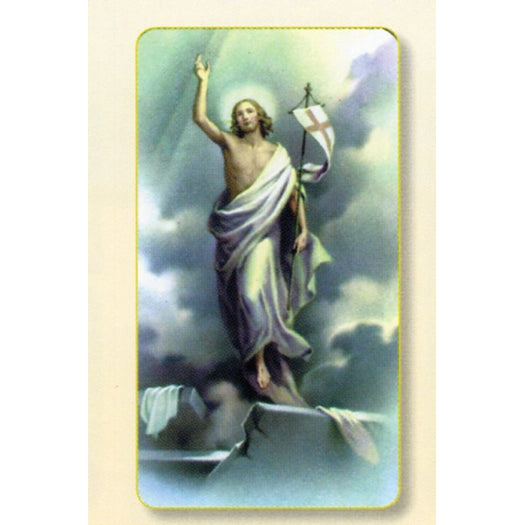 100-Pack - Easter Resurrection Holy Card – CatholicShop.com