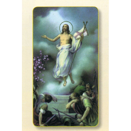 Easter Resurrection Holy Card - 100-Pack – CatholicShop.com
