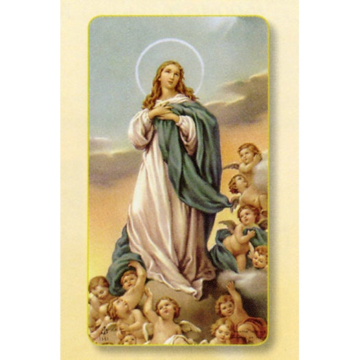 The Assumption Holy Card - 100-Pack – CatholicShop.com