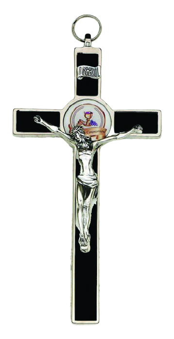 Black First Communion Crucifix | Catholic Shop – CatholicShop.com