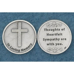 25-Pack - In Loving Memory Coin at Catholic Shop – CatholicShop.com