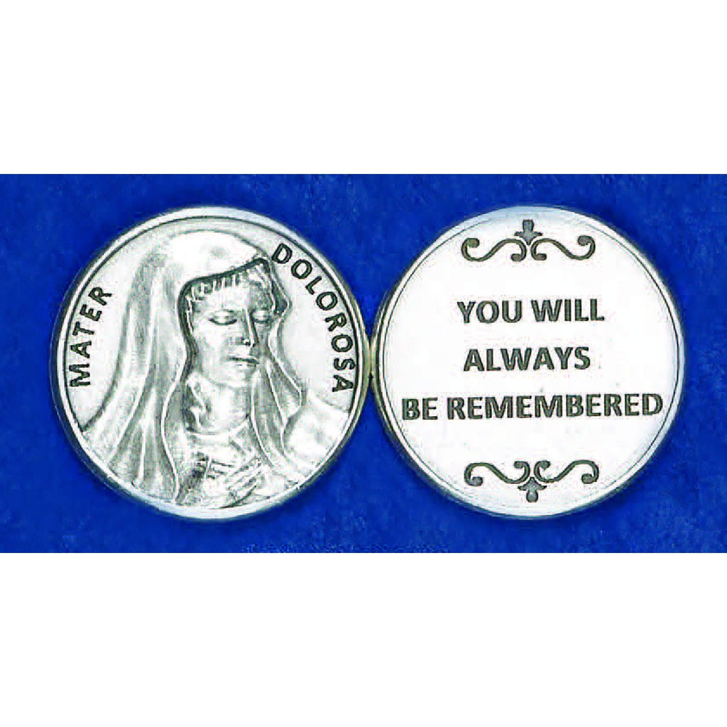 Bulk Italian Token - Lady of Sorrows | Catholic Shop – CatholicShop.com