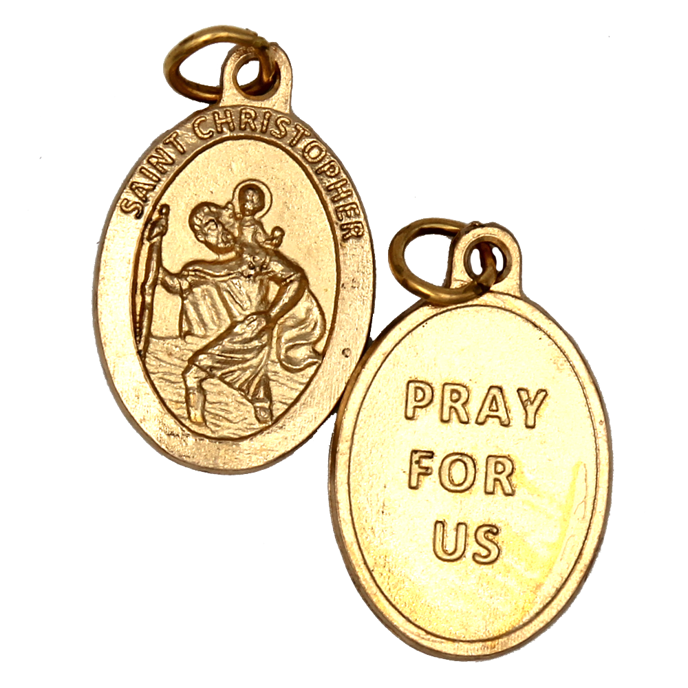 Saint Christopher Double Sided Medals - Bulk | Catholic Shop ...