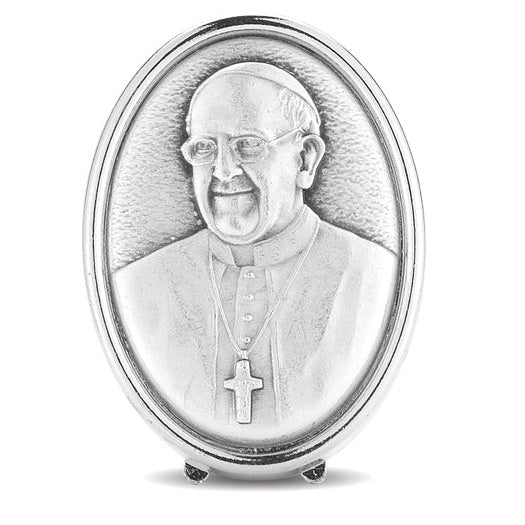 10-Pack - 1.5" Silver Pope Francis – CatholicShop.com