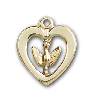 14K Gold Holy Spirit Medal at Catholic Shop – CatholicShop.com