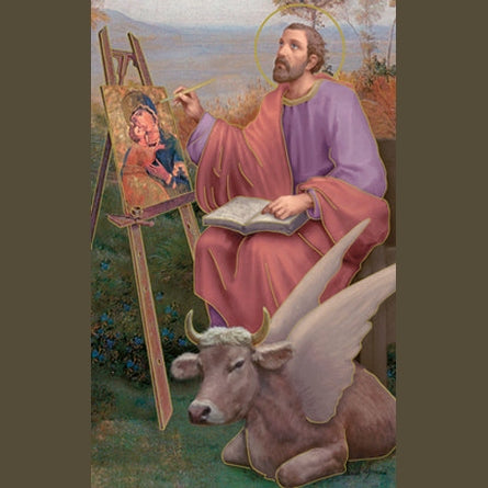 Saint Luke Holy Card 100-Pack | CatholicShop – CatholicShop.com