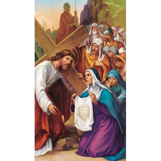 100-Pack - St.Veronica Holy Card – CatholicShop.com