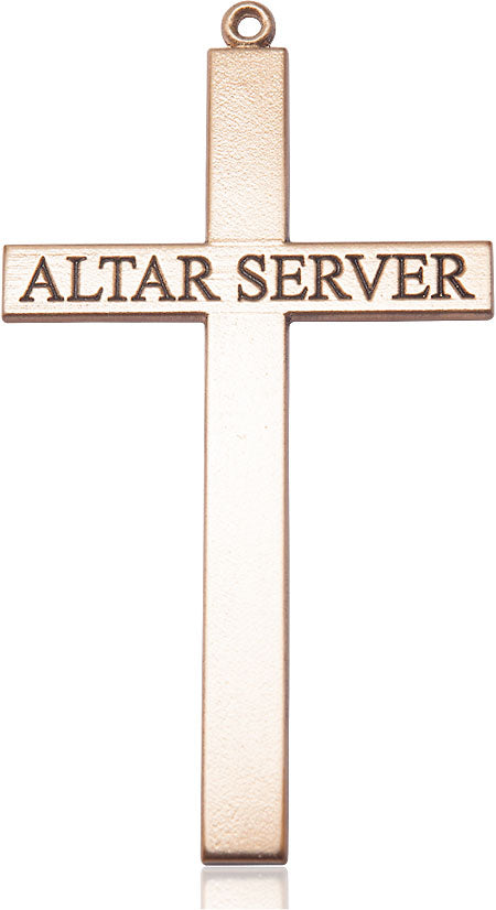 14kt Gold Filled Alter Server Cross Medal | Large – CatholicShop.com