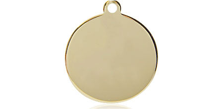 14kt Gold Filled Plain Disc Medal and Small Religious Gifts ...