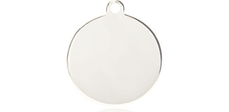 Pewter Plain Disc Medal and Small Religious Gifts – CatholicShop.com