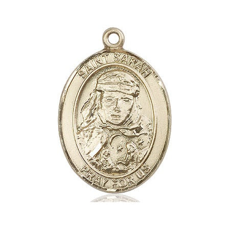 Saint Sarah Medal Large | 14kt Gold Filled – CatholicShop.com