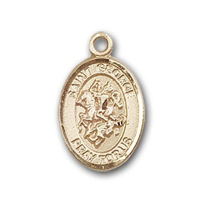 Gold-Filled Saint George Medal at Catholic Shop – CatholicShop.com