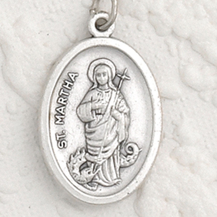25-Pack - ST Martha - Oxidized Medal at Catholic Shop – CatholicShop.com