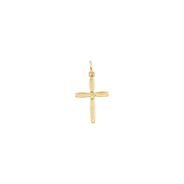 14K Gold Child's Cross Pendant at Catholic Shop – CatholicShop.com