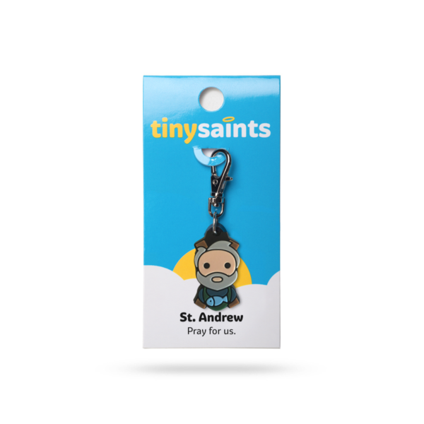 Saint Andrew Tiny Saint Charm | Catholic – CatholicShop.com