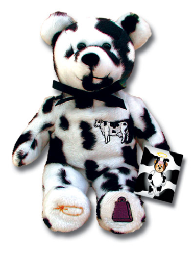 Cow Bear Holy Bear - Faith Inspired Plush Toy – CatholicShop.com
