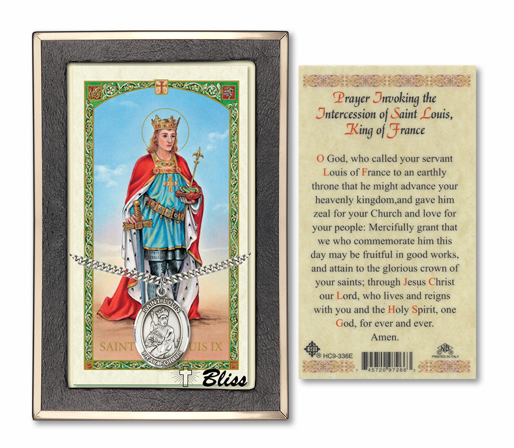 Saint Louis Medal with 24-inch Chain – CatholicShop.com