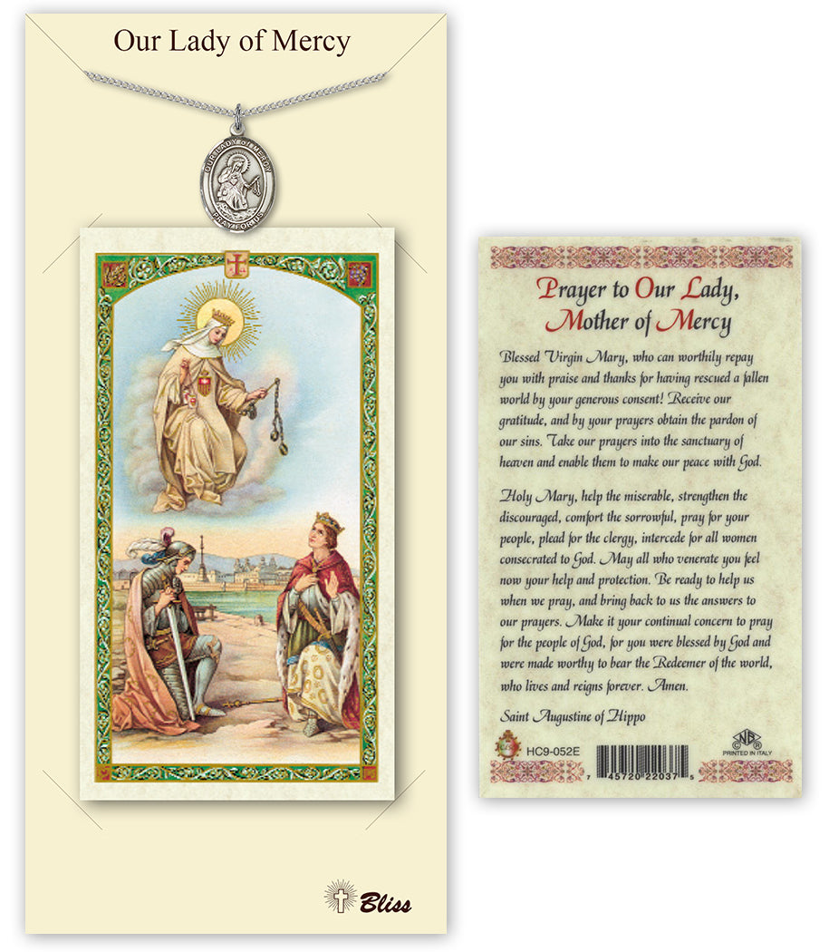 Our Lady of Mercy Medal with Chain – CatholicShop.com