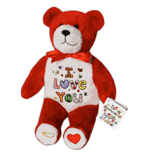 I Love You Holy Bear - Catholic Plush Toy – CatholicShop.com