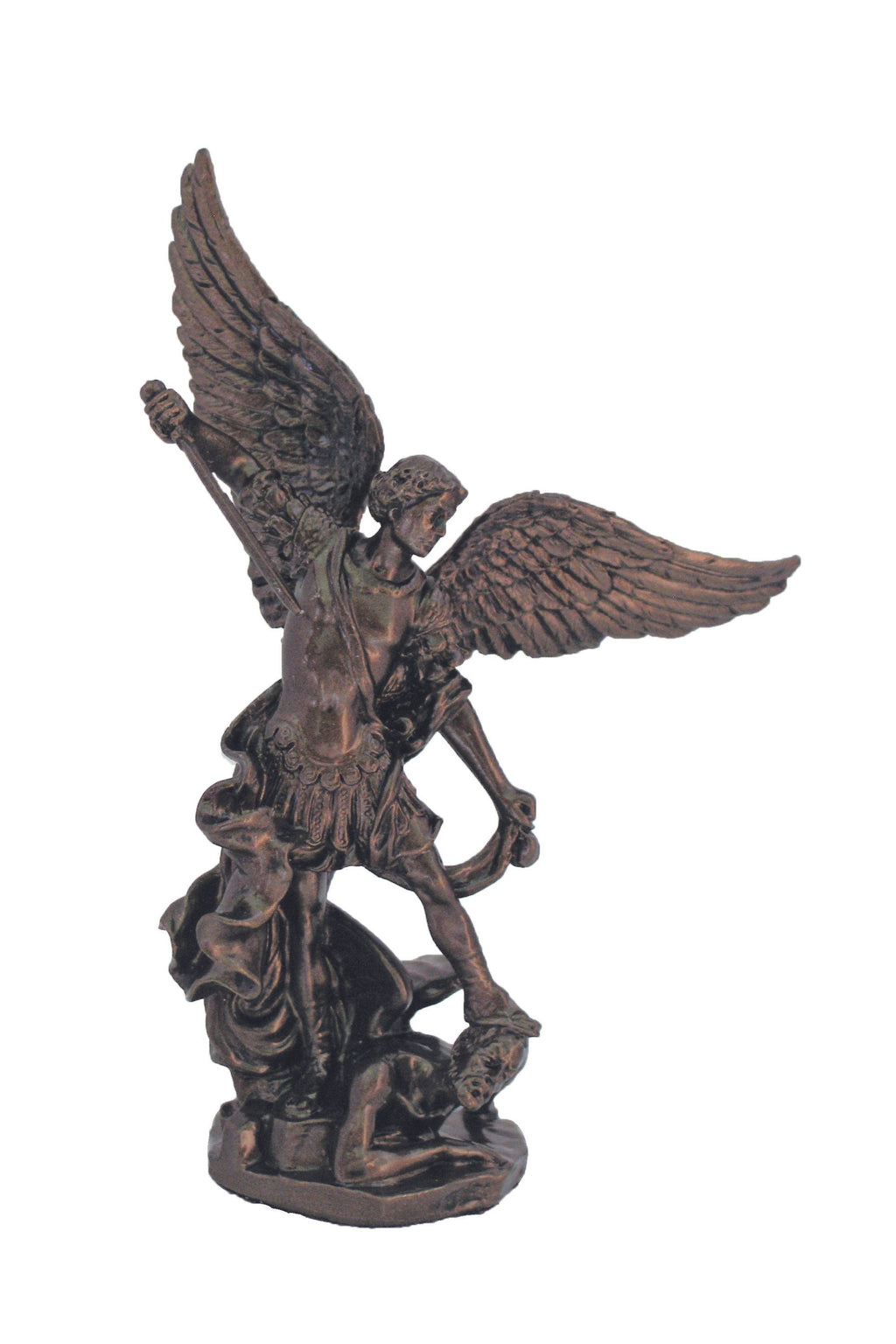 Saint Michael in Cold Cast Bronze 4-inch – CatholicShop.com