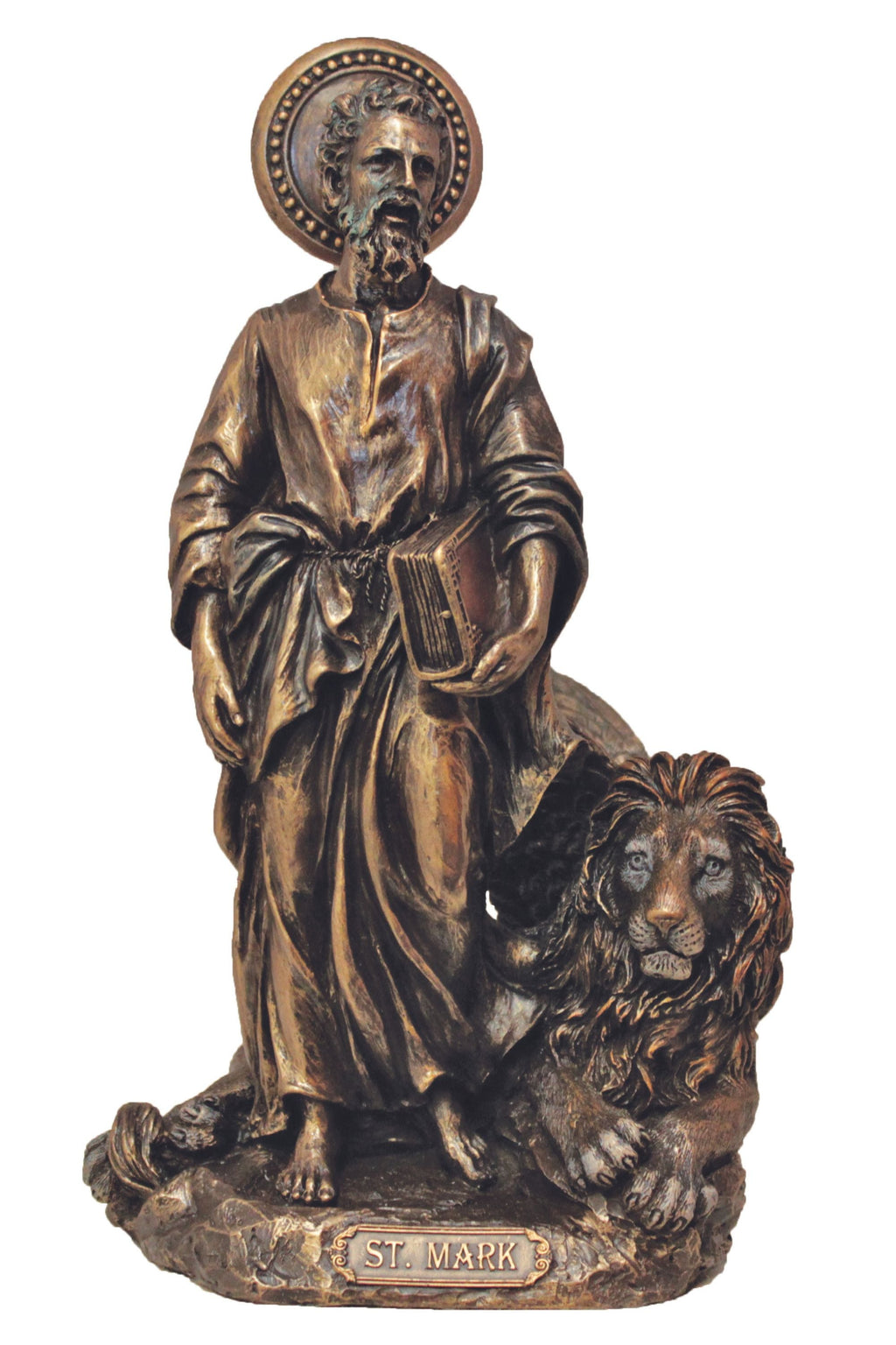 Saint Mark in Cold Cast Bronze 8" – CatholicShop.com