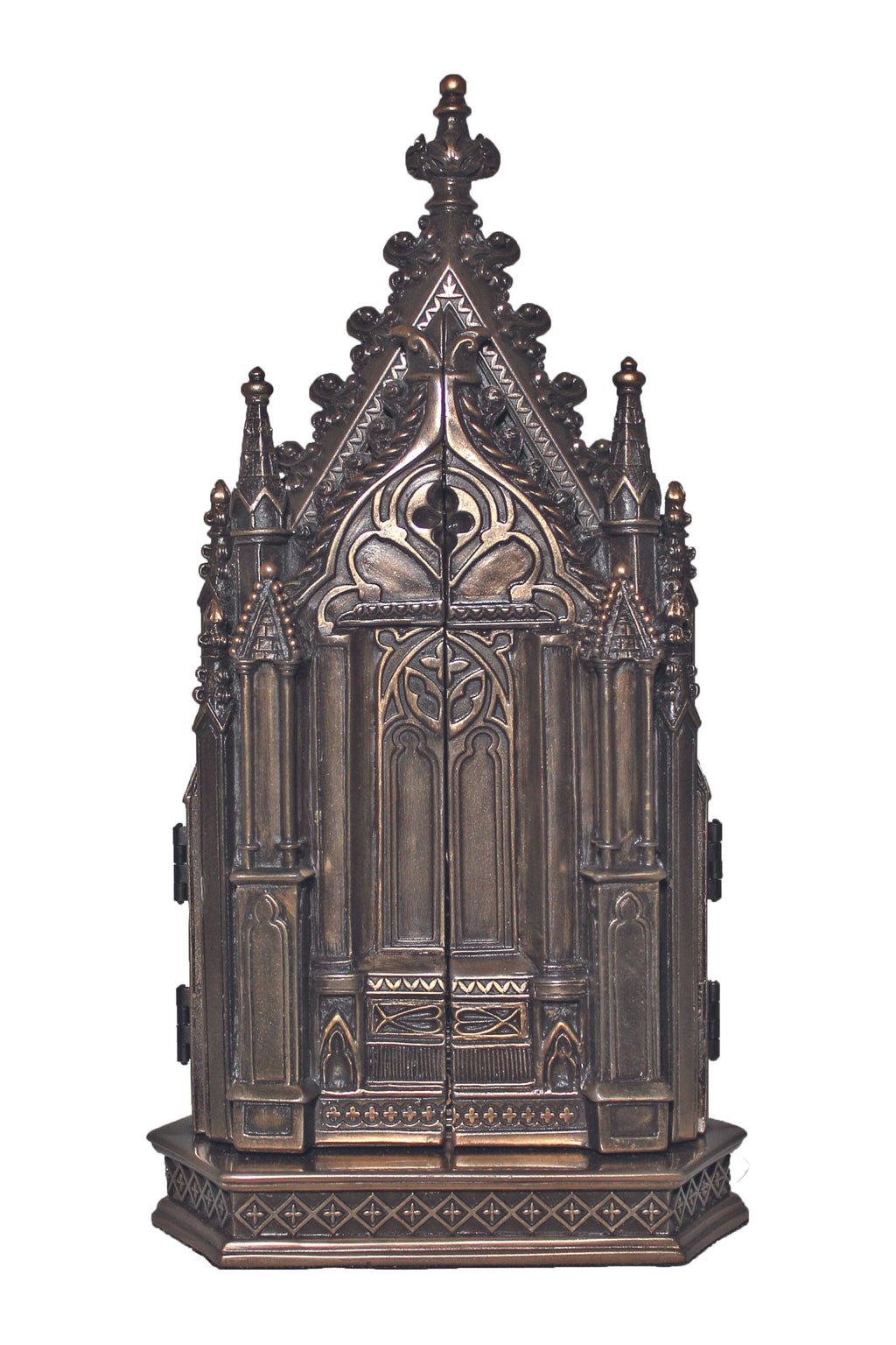Calvary Triptych in Cold Cast Bronze 7.25x8" – CatholicShop.com