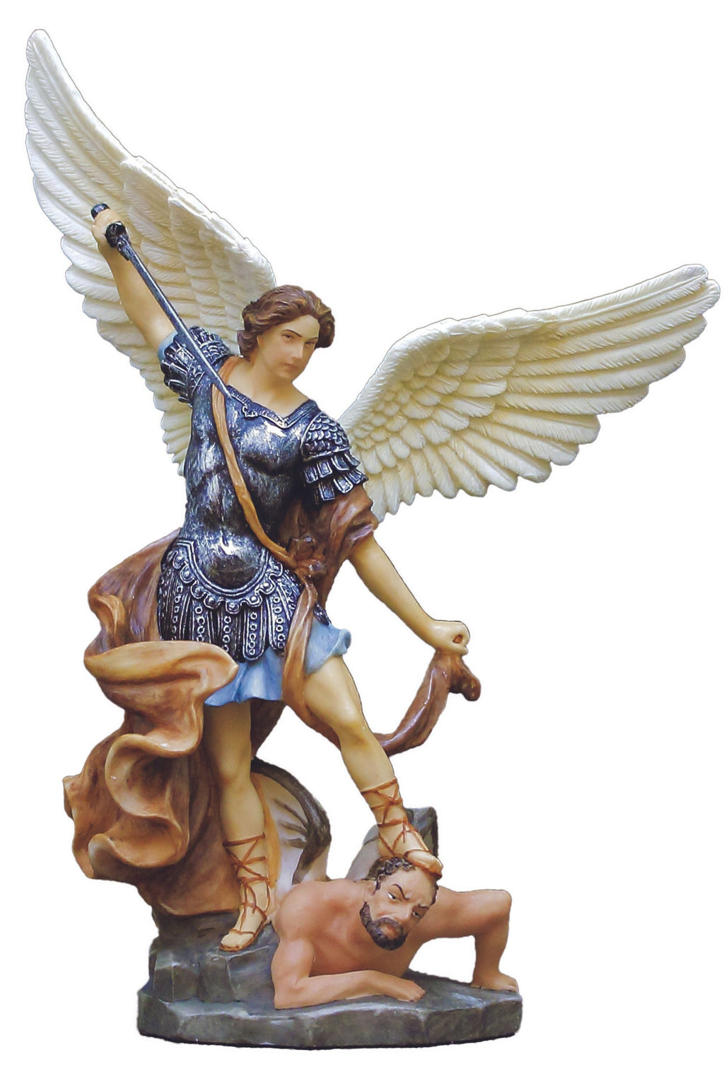 Saint Michael in Color 8" Statue | Catholic – CatholicShop.com