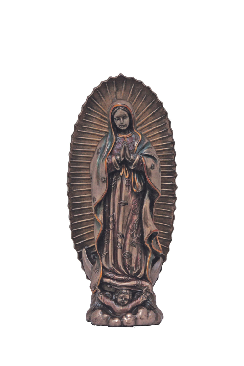 Our Lady of Guadalupe in Cold Cast Bronze 6-inch – CatholicShop.com