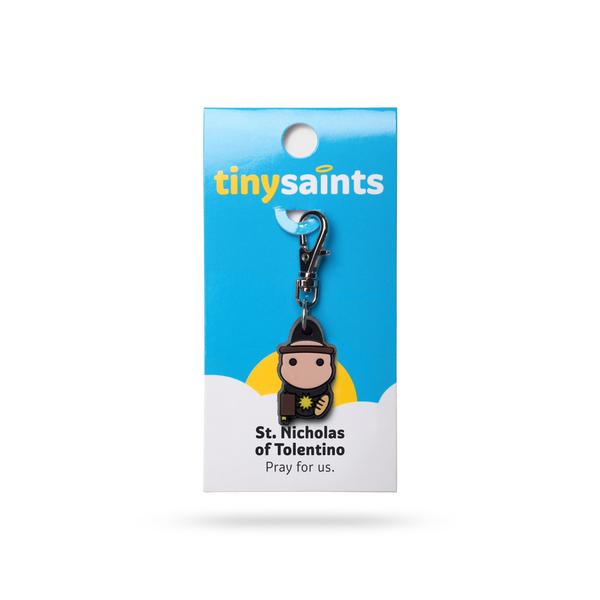 St. Nicholas of Tolentino Tiny Saint Charm – CatholicShop.com