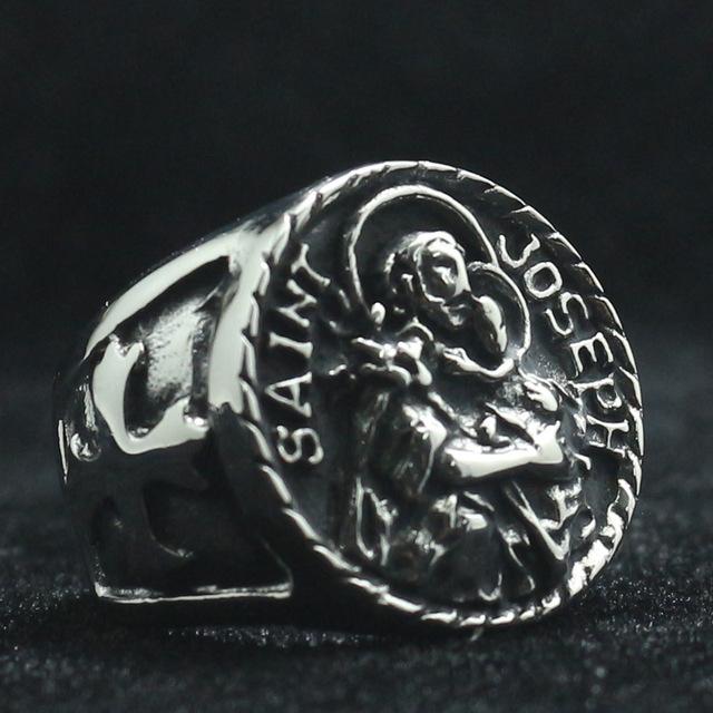 Saint Joseph Vintage Ring | CatholicShop.com