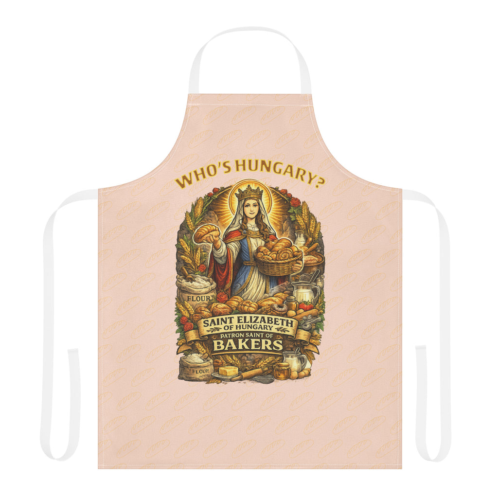 St. Elizabeth of Hungary Baker's Apron – CatholicShop.com