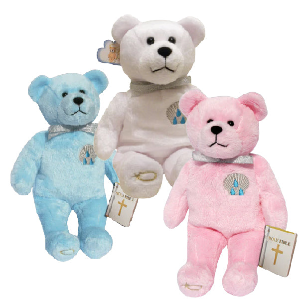 Baptism Holy Bear Religious Teddy Bear Gift for Boys and Girls ...