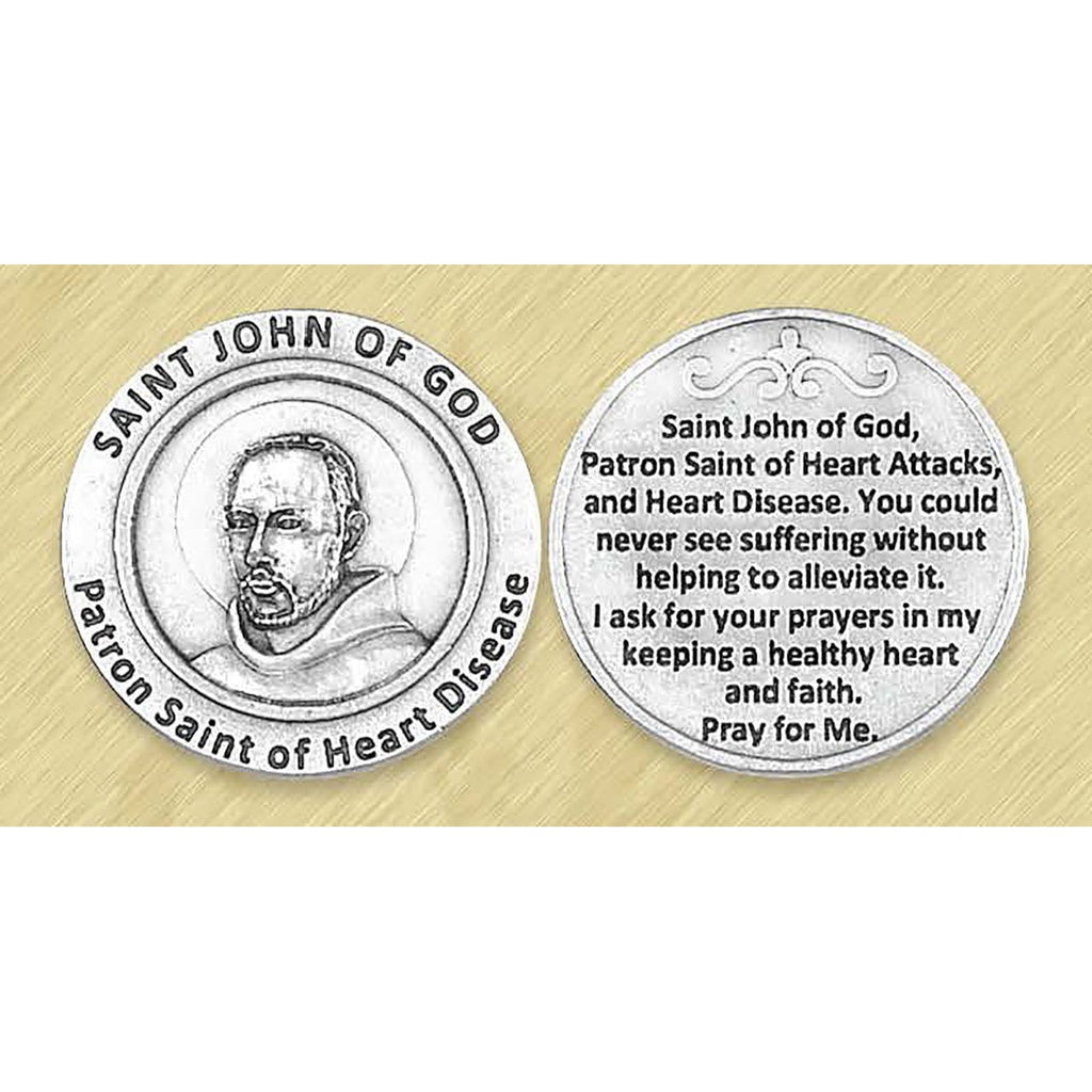 Bulk Saint John of God Pocket Token | Catholic Shop – CatholicShop.com