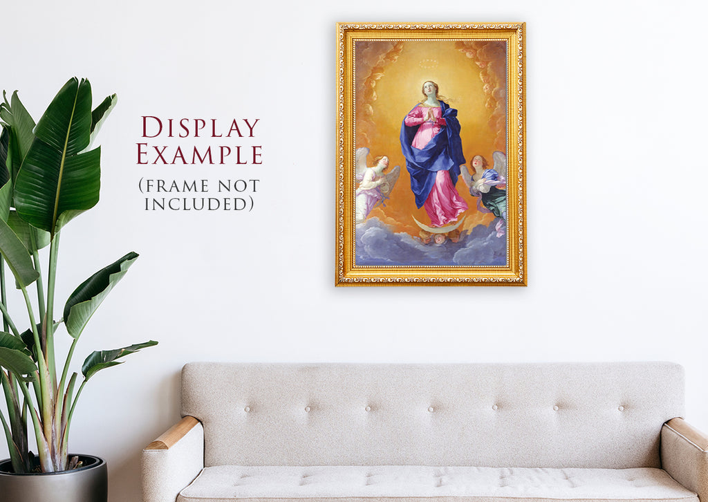 Immaculate Conception Painting on Stretched Canvas – CatholicShop.com