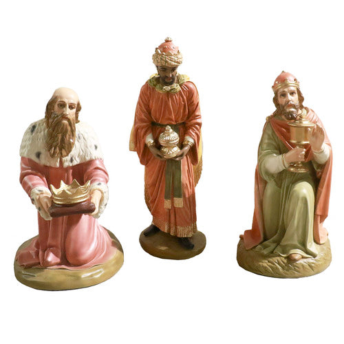 Three Kings Statue - 25-inch - Realistic Color - Hand-Painted ...