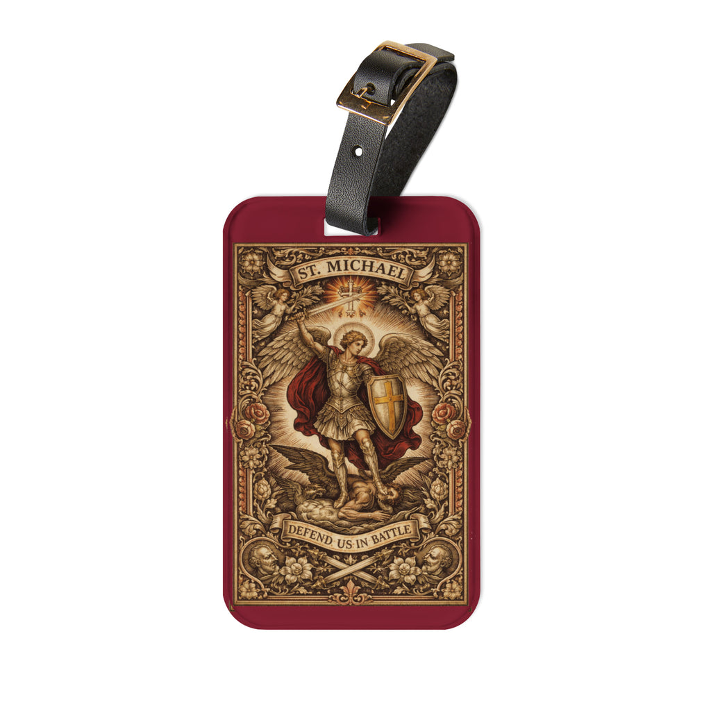 St. Michael the Archangel Luggage Tag | Catholic Shop – CatholicShop.com