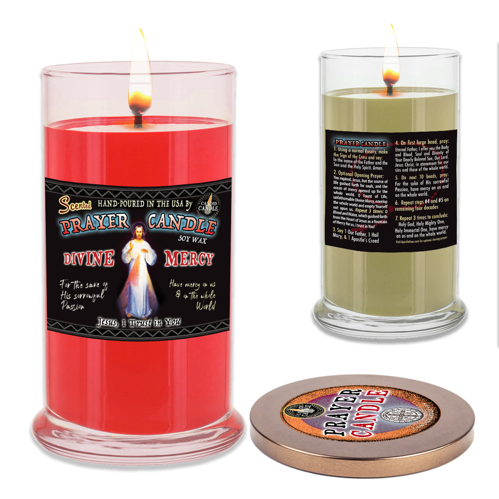 Divine Mercy Scented Prayer Candle – CatholicShop.com