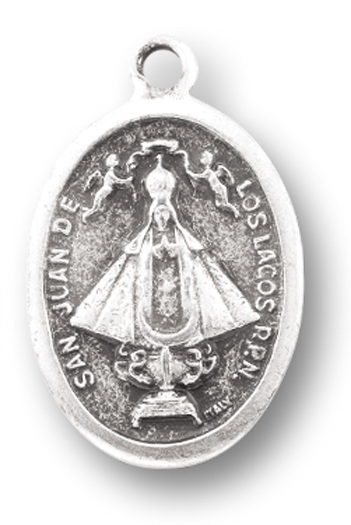 Our Lady Of San Juan Lagos/ Sacred Heart Sjsh 25-Pack :: Bulk Medals ...
