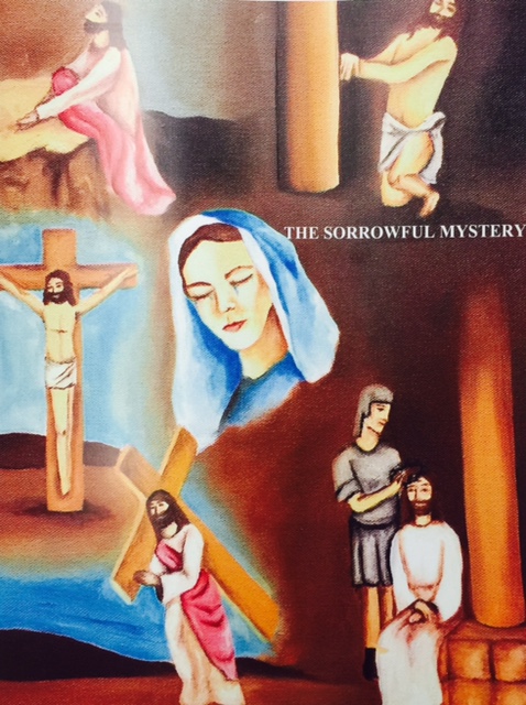 Rosary Coloring Book - Sorrowful Mysteries