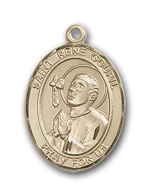 St. Rene Goupil Medals and Engravable Catholic Jewelry